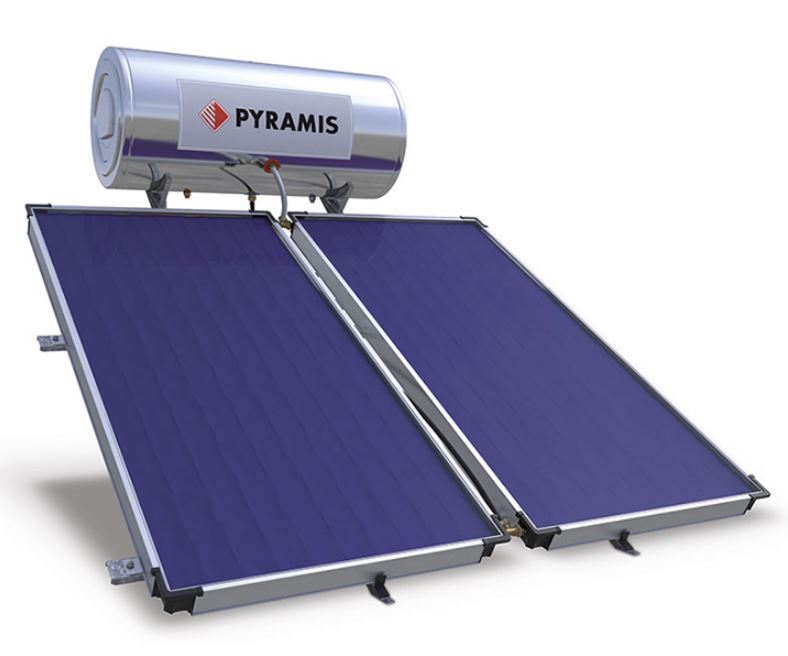 Pyramis ΗΛ. ΘΕΡΜΟΣΙΦΩΝΑΣ 200lt ΕΠΙΛΕΚΤΙΚΟΥ ΣΥΛΛΕΚΤΗ 4m2 ΤΡ. ΕΝΕΡΓΕΙΑΣ ...